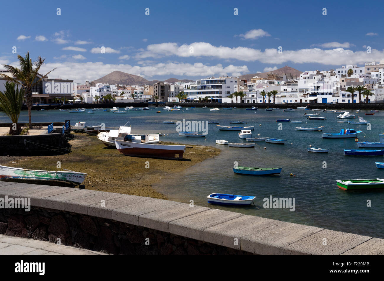 Charco De San Gines, Arrecife, Lanzarote, Canary Islands, Spain Stock ...