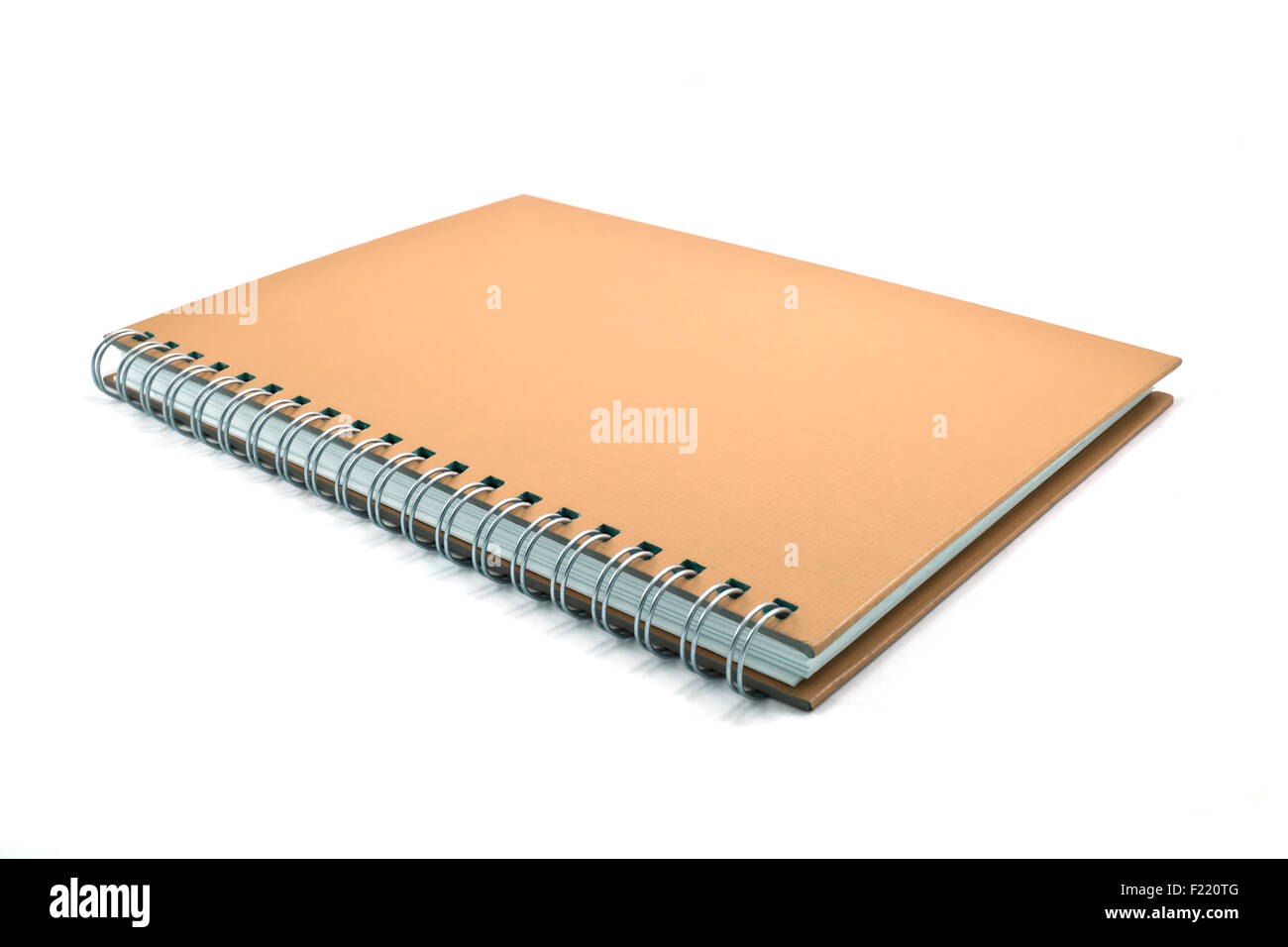 cover of notebook isolated on white background Stock Photo - Alamy