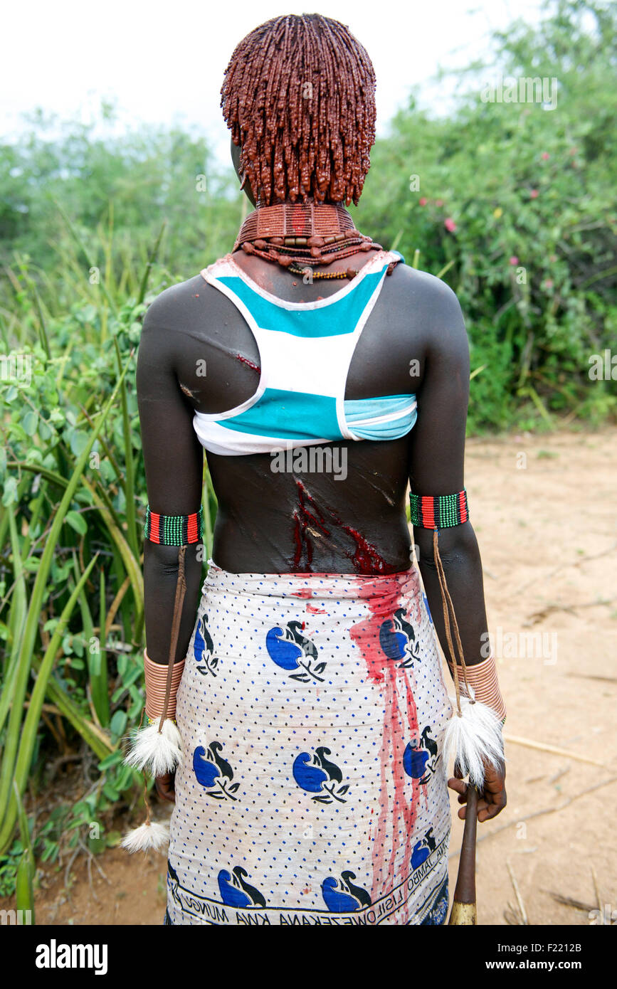 Goat in hamer tribe village hi-res stock photography and images - Alamy