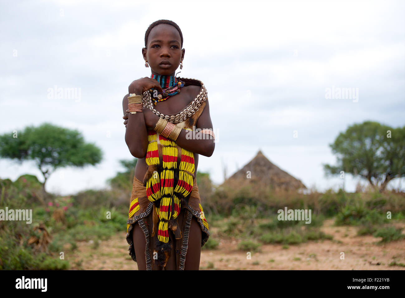 Goat In Hamer Tribe Village High Resolution Stock Photography and ...