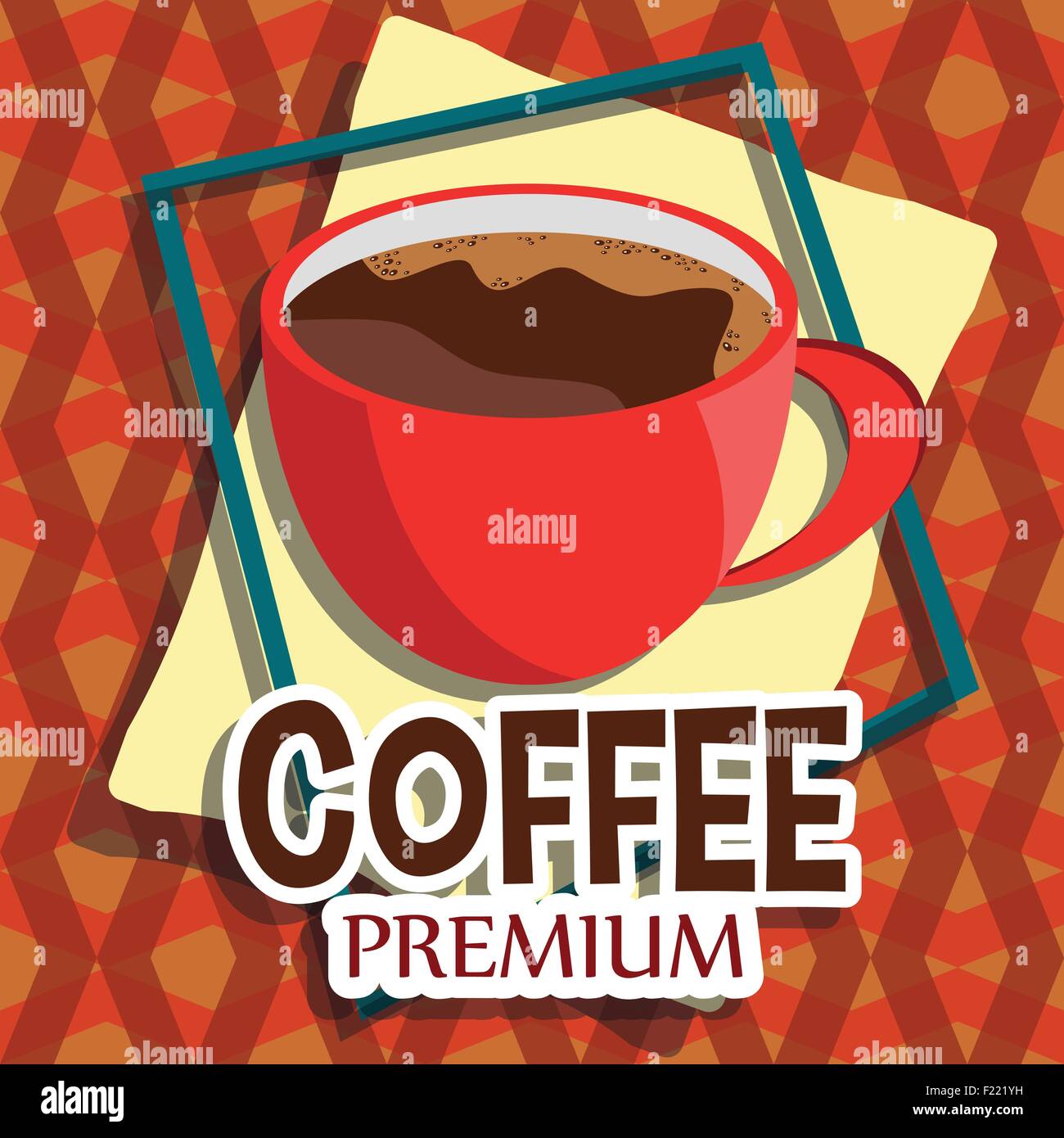 Vector Illustration Graphic Coffee Stock Vector Image & Art - Alamy