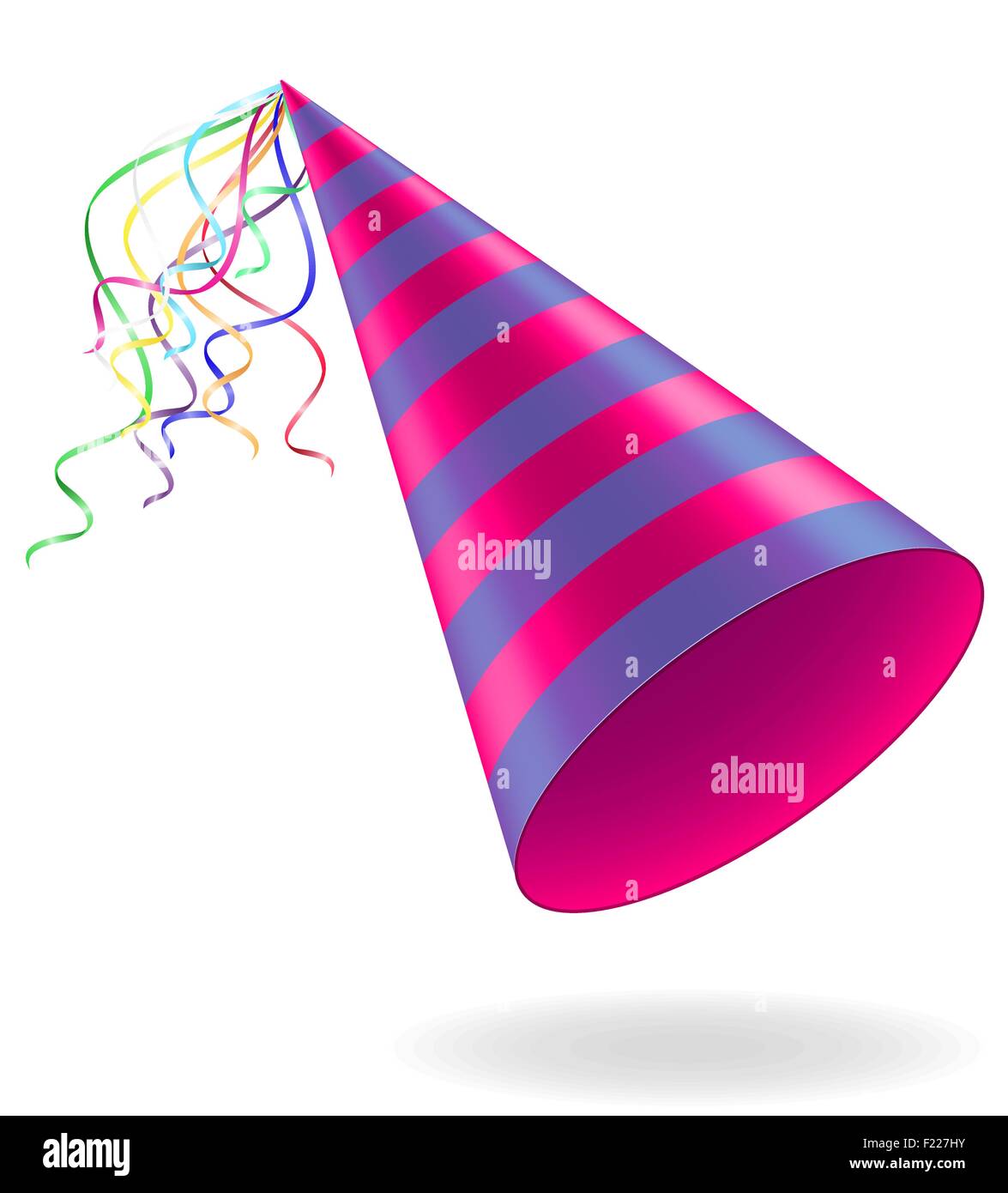 cap for birthday celebrations vector illustration isolated on white ...