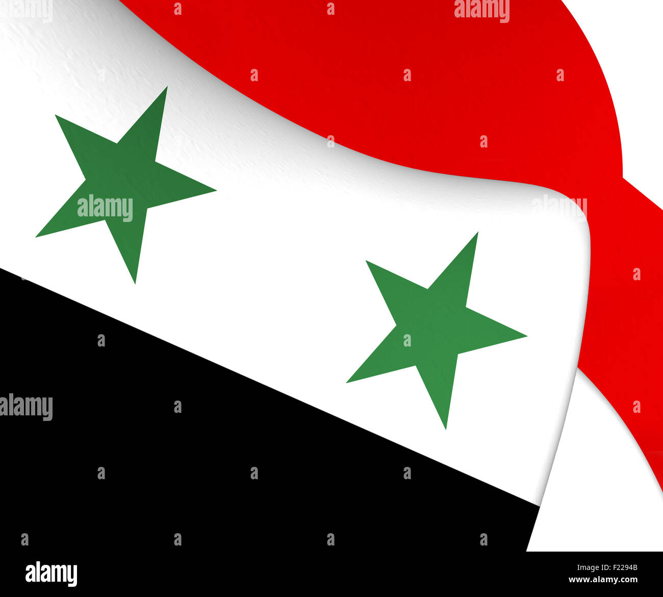 Syria waving flag hi-res stock photography and images - Alamy