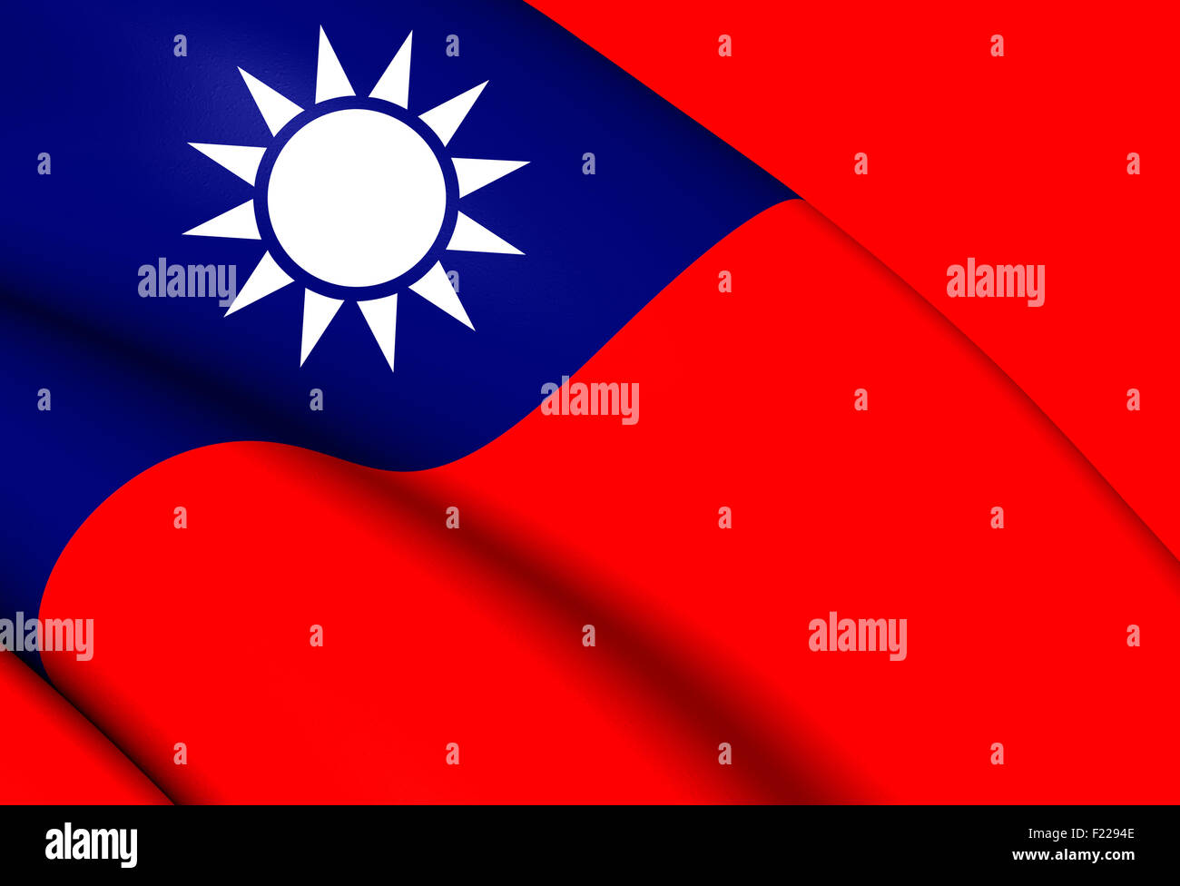 Flag of taiwan hi-res stock photography and images - Alamy