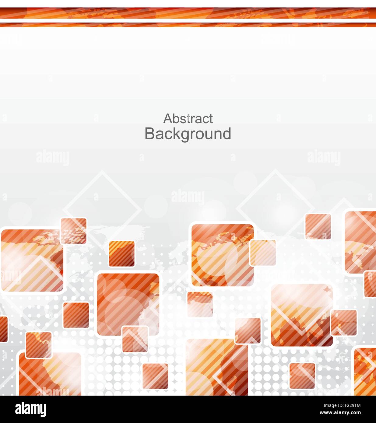 Abstract Squares Geometric Background for Design Stock Vector Image ...