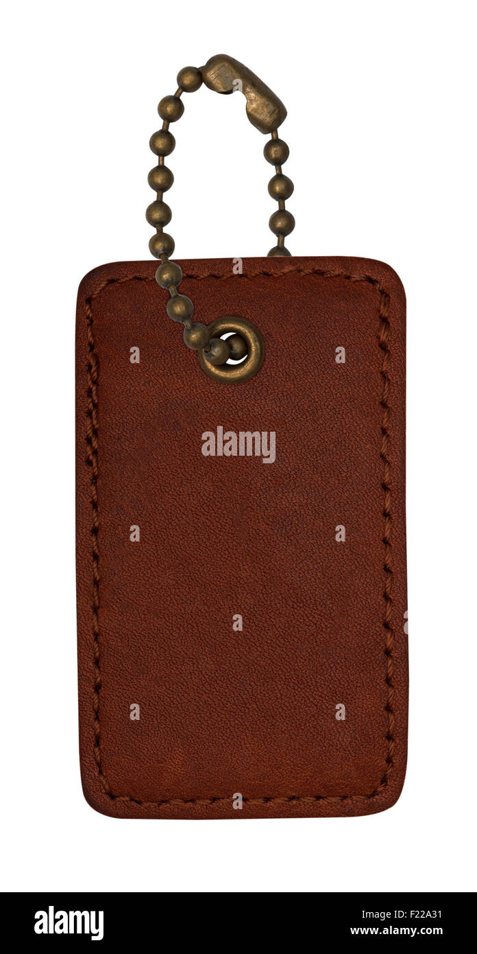 Leather tags hi-res stock photography and images - Alamy
