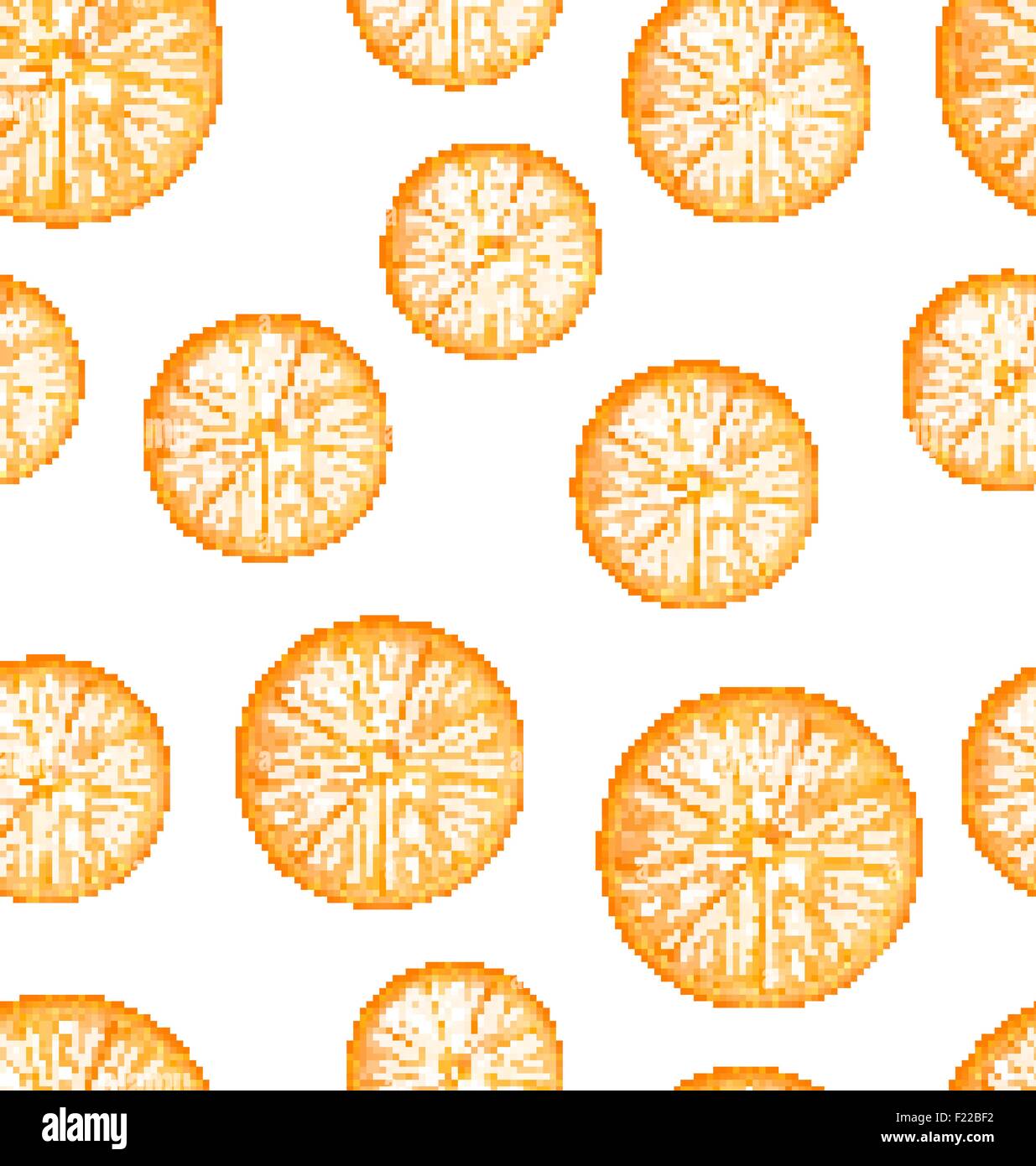 Seamless Texture with Slices of Oranges Stock Vector Image & Art - Alamy