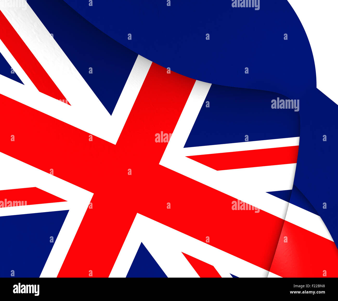 Uk flag 3d hi-res stock photography and images - Alamy