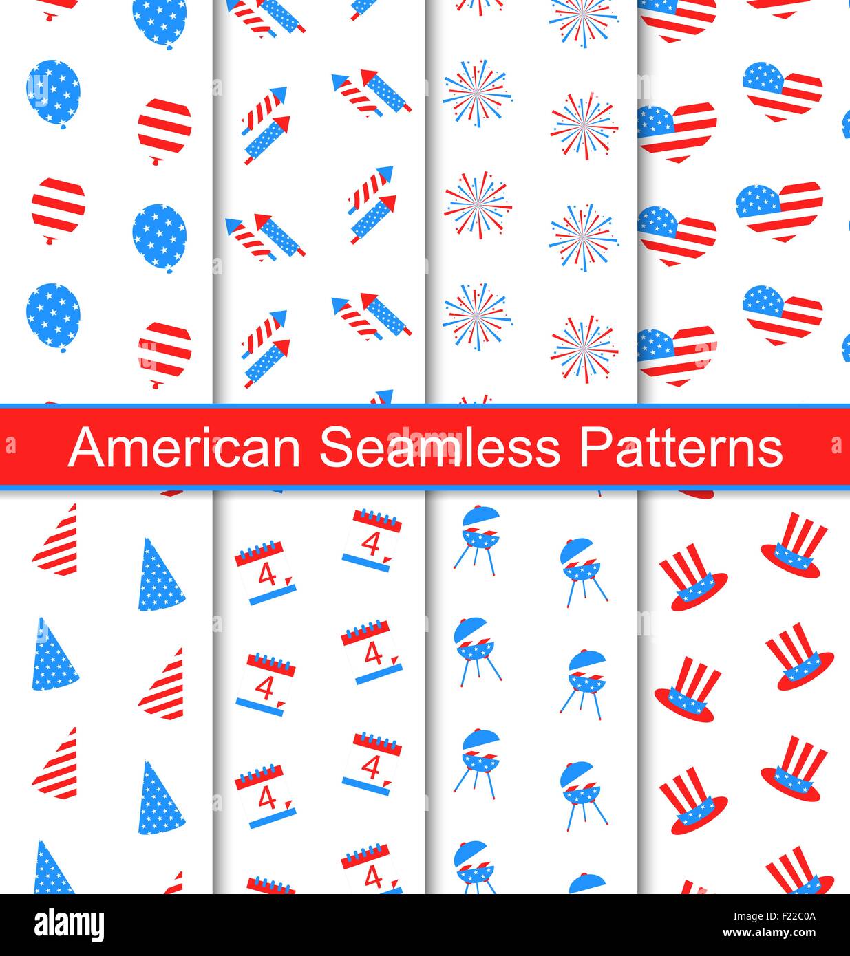 Set Seamless Textures Stock Vector Image & Art - Alamy