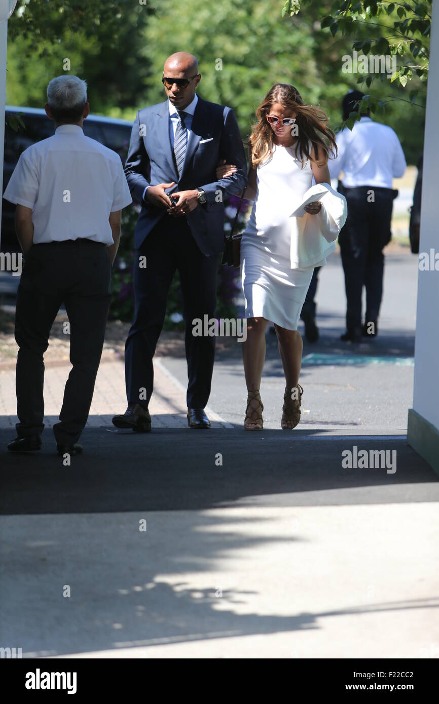 Thierry henry and andrea rajacic hi-res stock photography and images ...