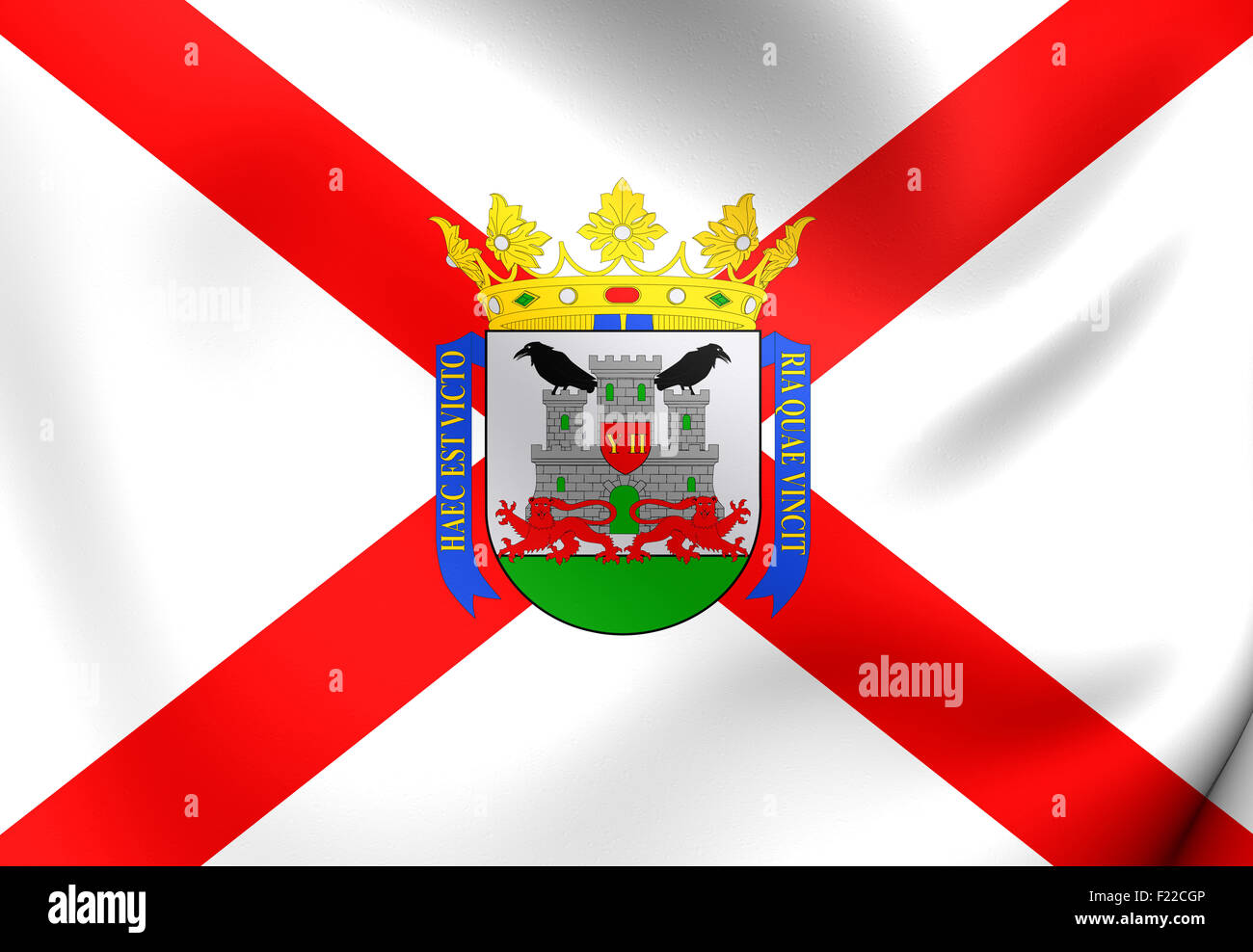 3d flag basque country hi-res stock photography and images - Alamy