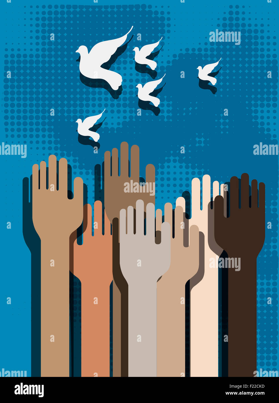 Earth planet dove hi-res stock photography and images - Alamy