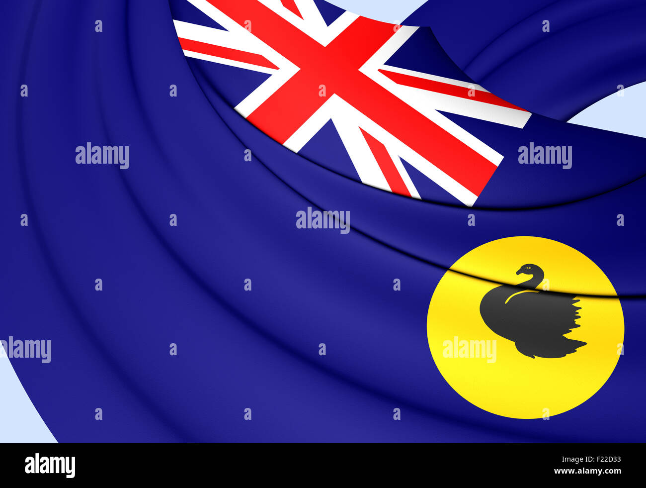 Western australia flag hi-res stock photography and images - Alamy