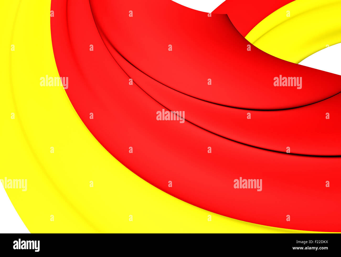 3D Flag of the Wroclaw, Poland. Close Up Stock Photo - Alamy