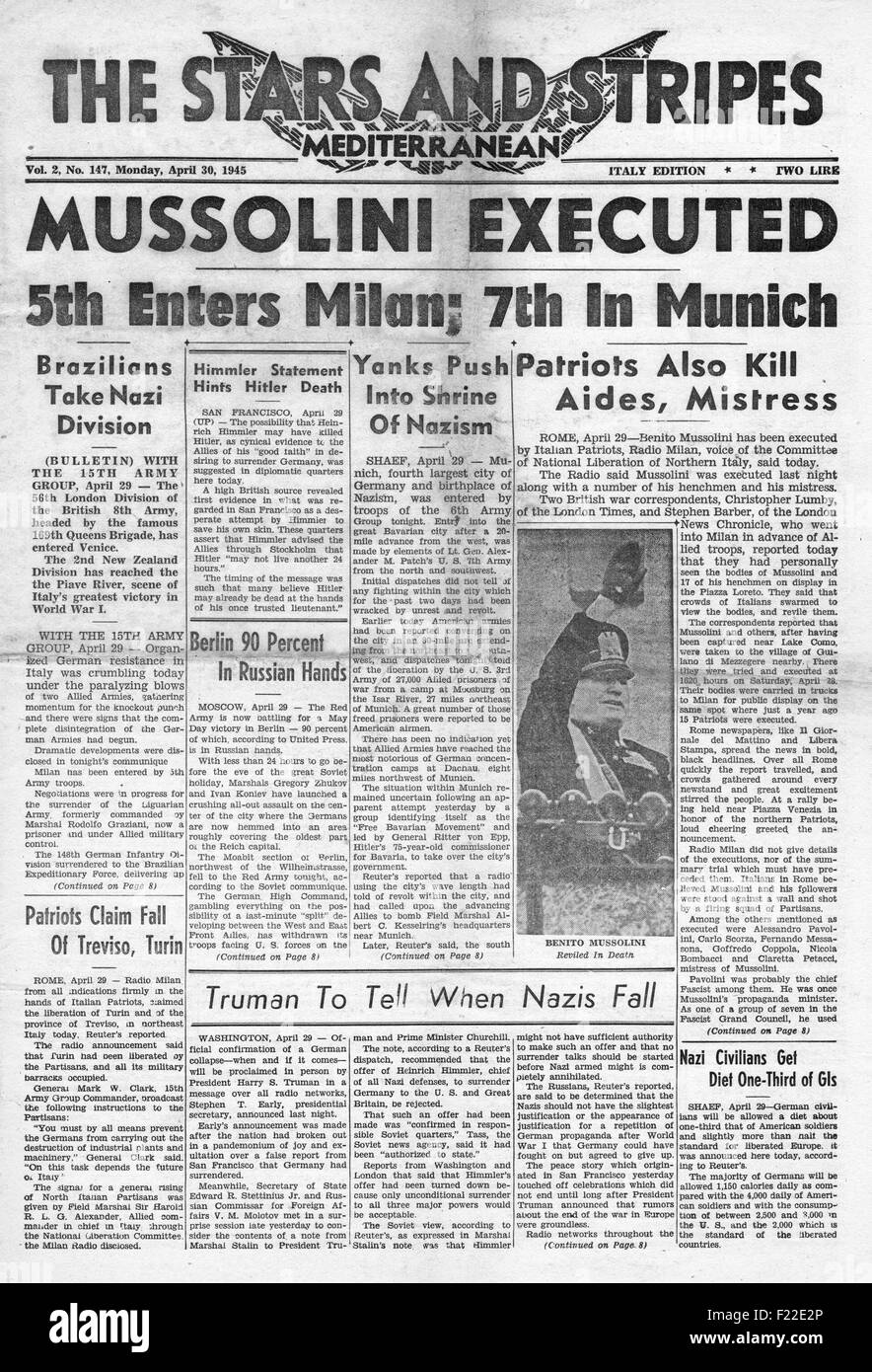 Clara petacci High Resolution Stock Photography and Images - Alamy