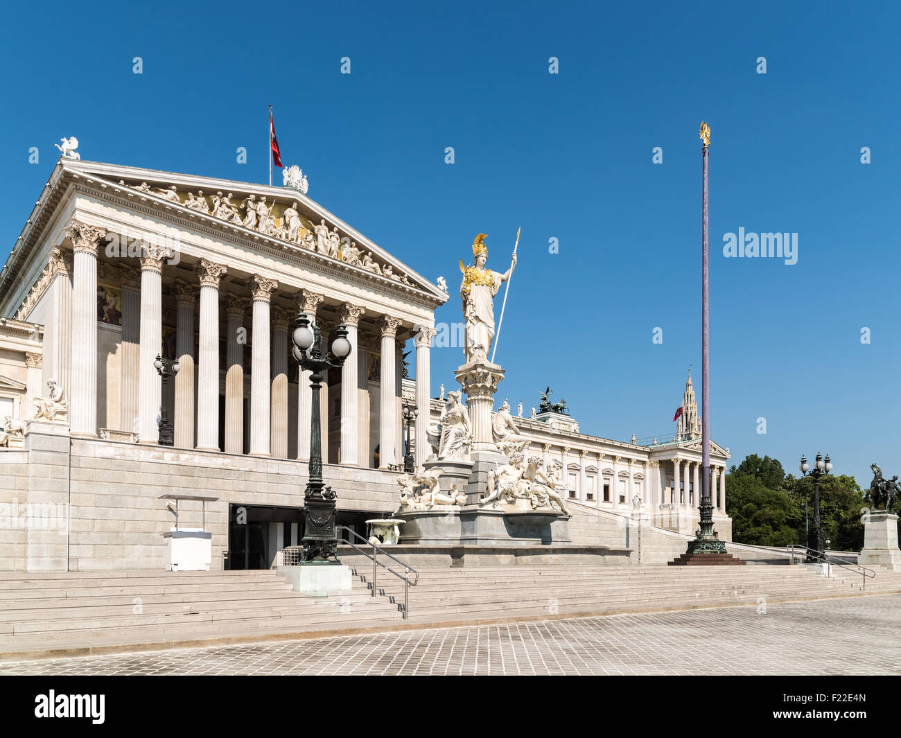 Austrian parliament building hi-res stock photography and images - Alamy