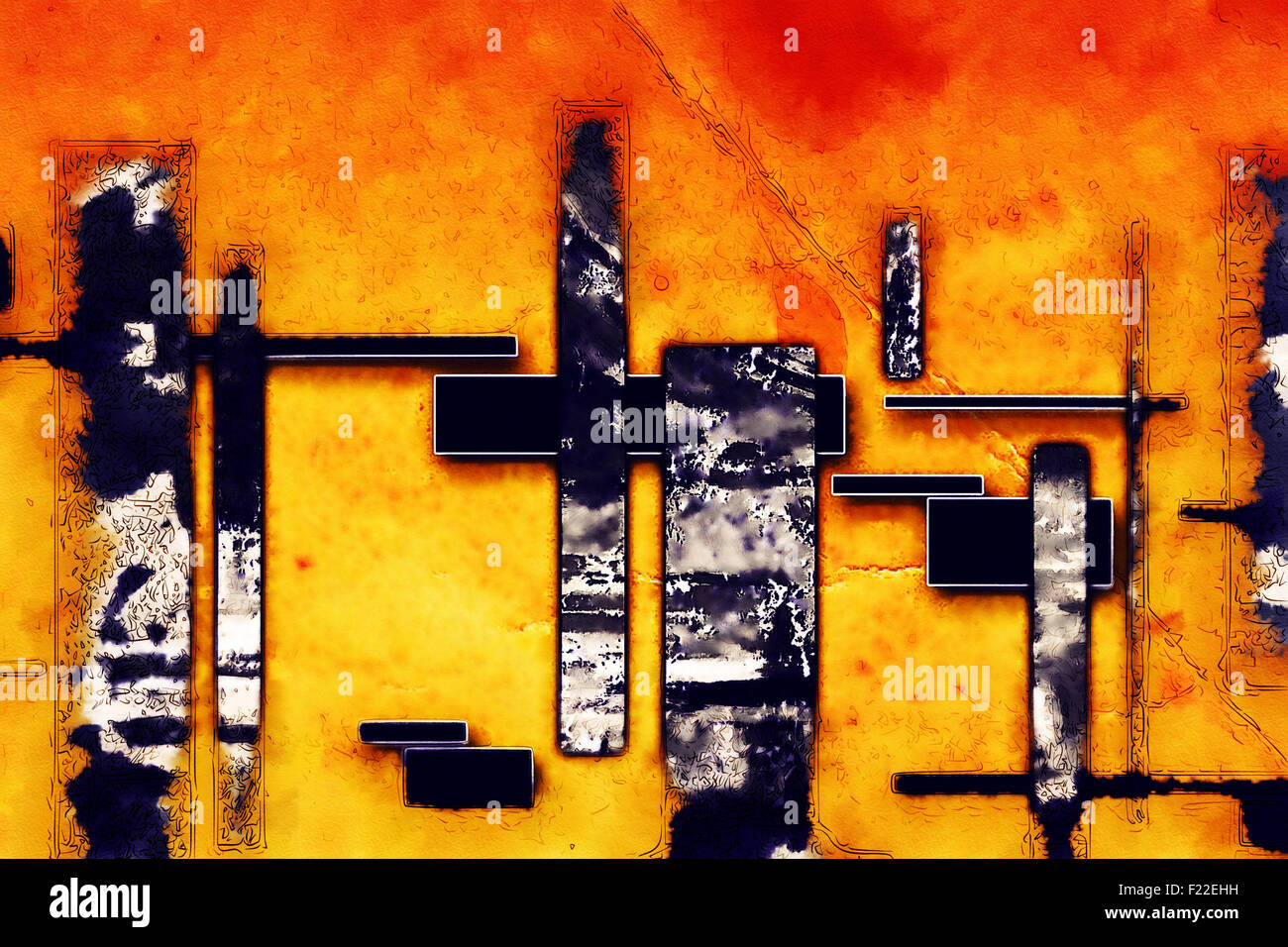 Abstract color design art Stock Photo - Alamy