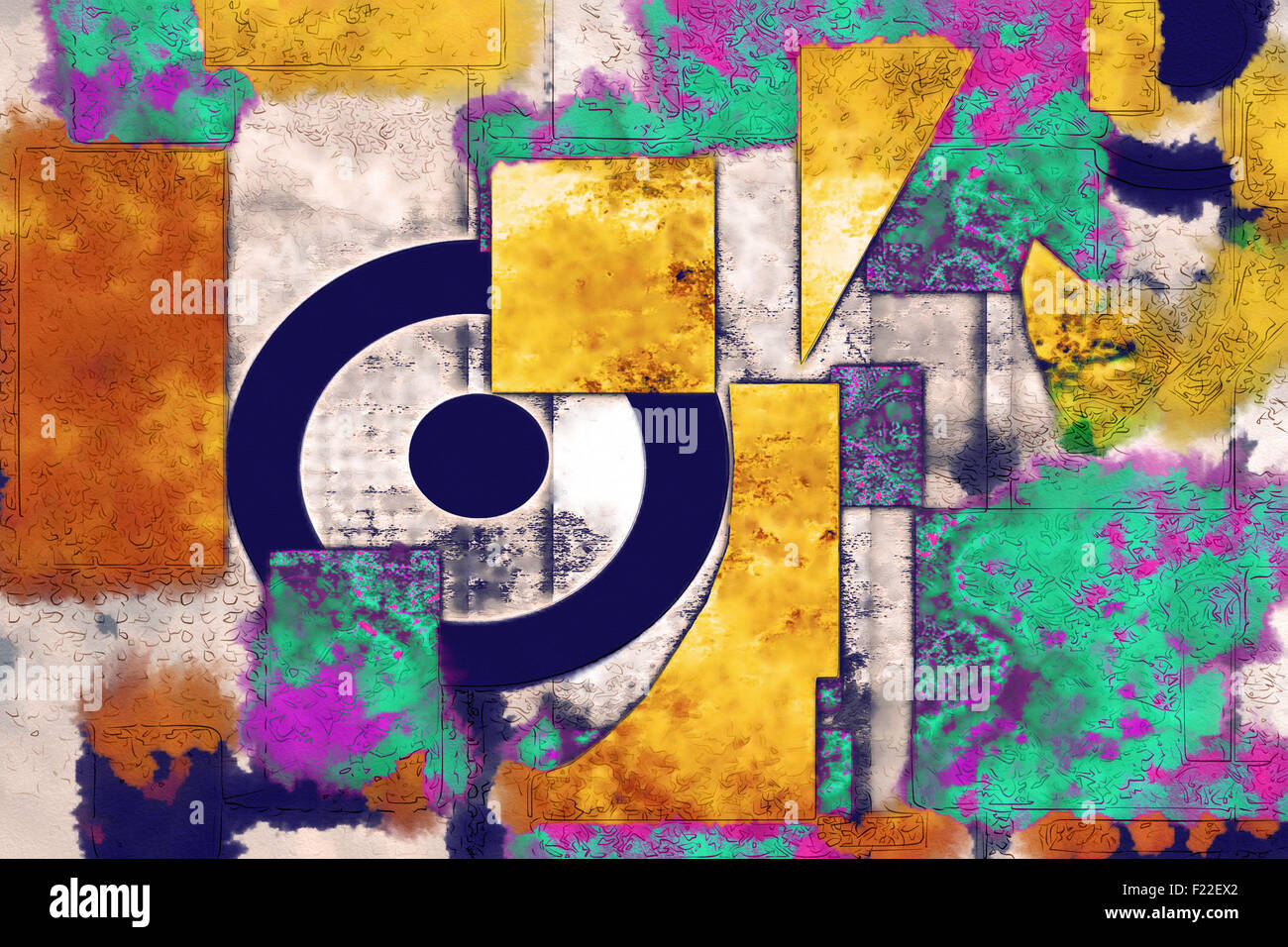 Abstract color design art Stock Photo - Alamy