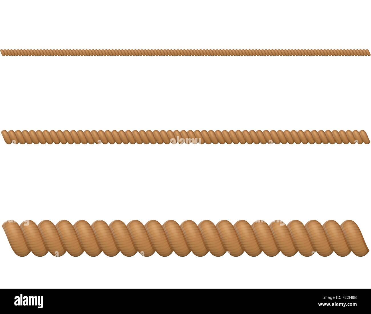 rope vector illustration isolated on white background Stock Vector ...