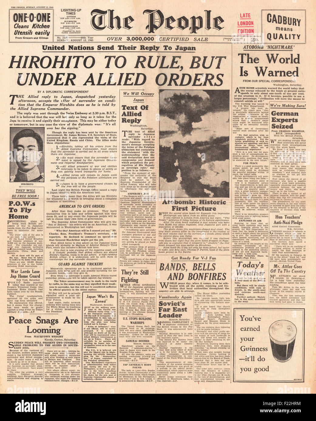 Soviet people war victory 1945 hi-res stock photography and images - Alamy