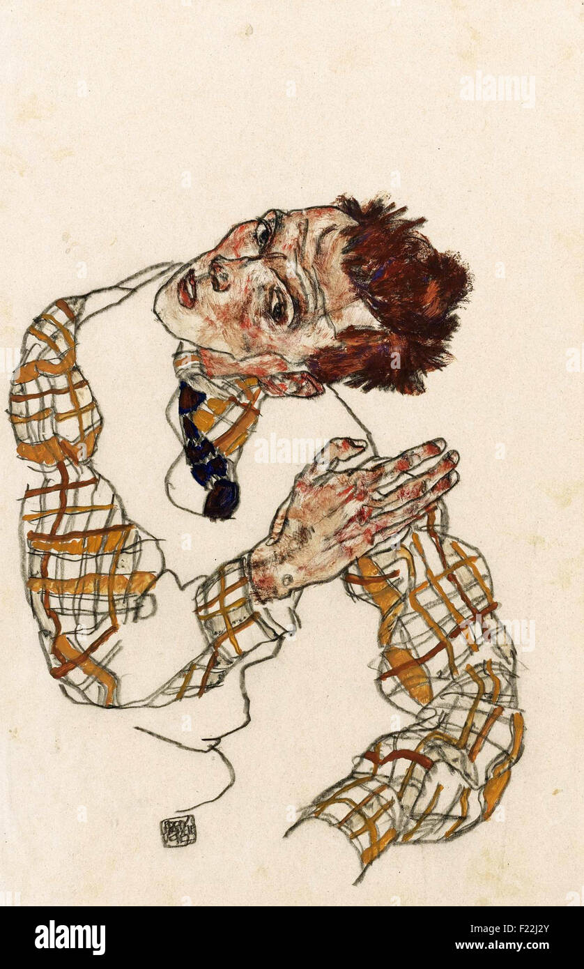 Egon Schiele Self Portrait 1910