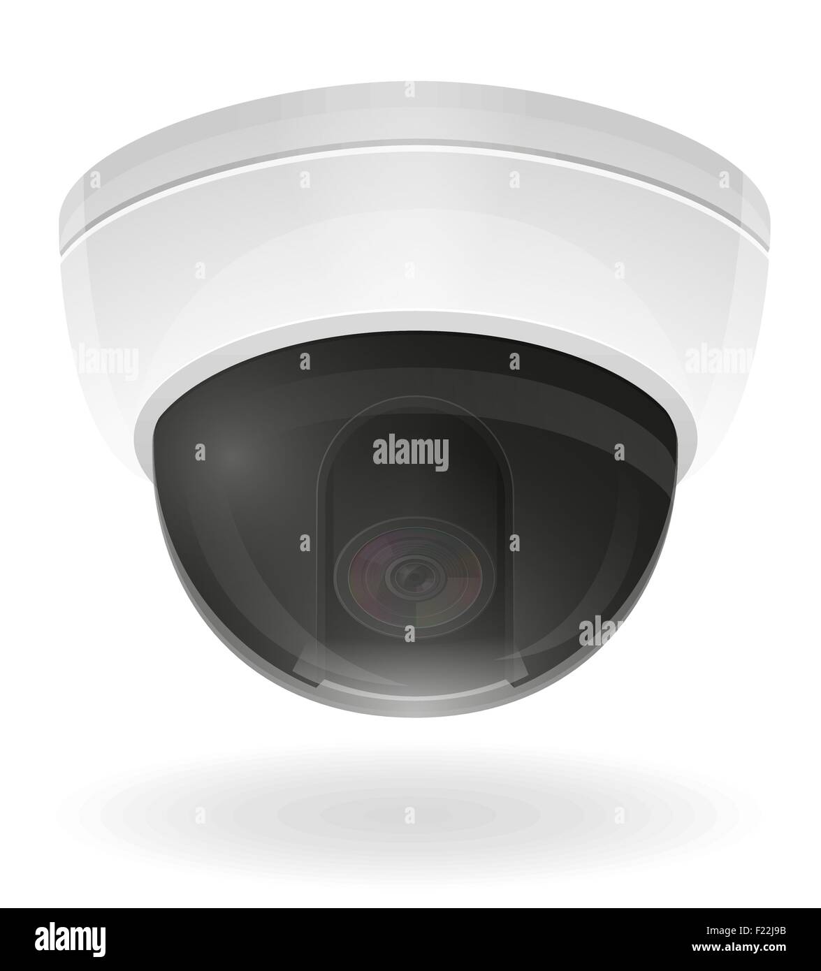 surveillance cameras vector illustration isolated on white background ...