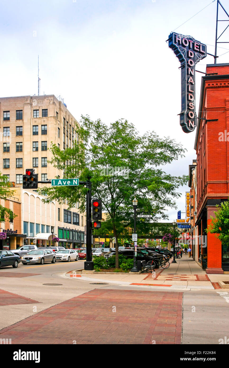 Hotel Donaldson on the corner of 5th and 1st in downtown Fargo North ...