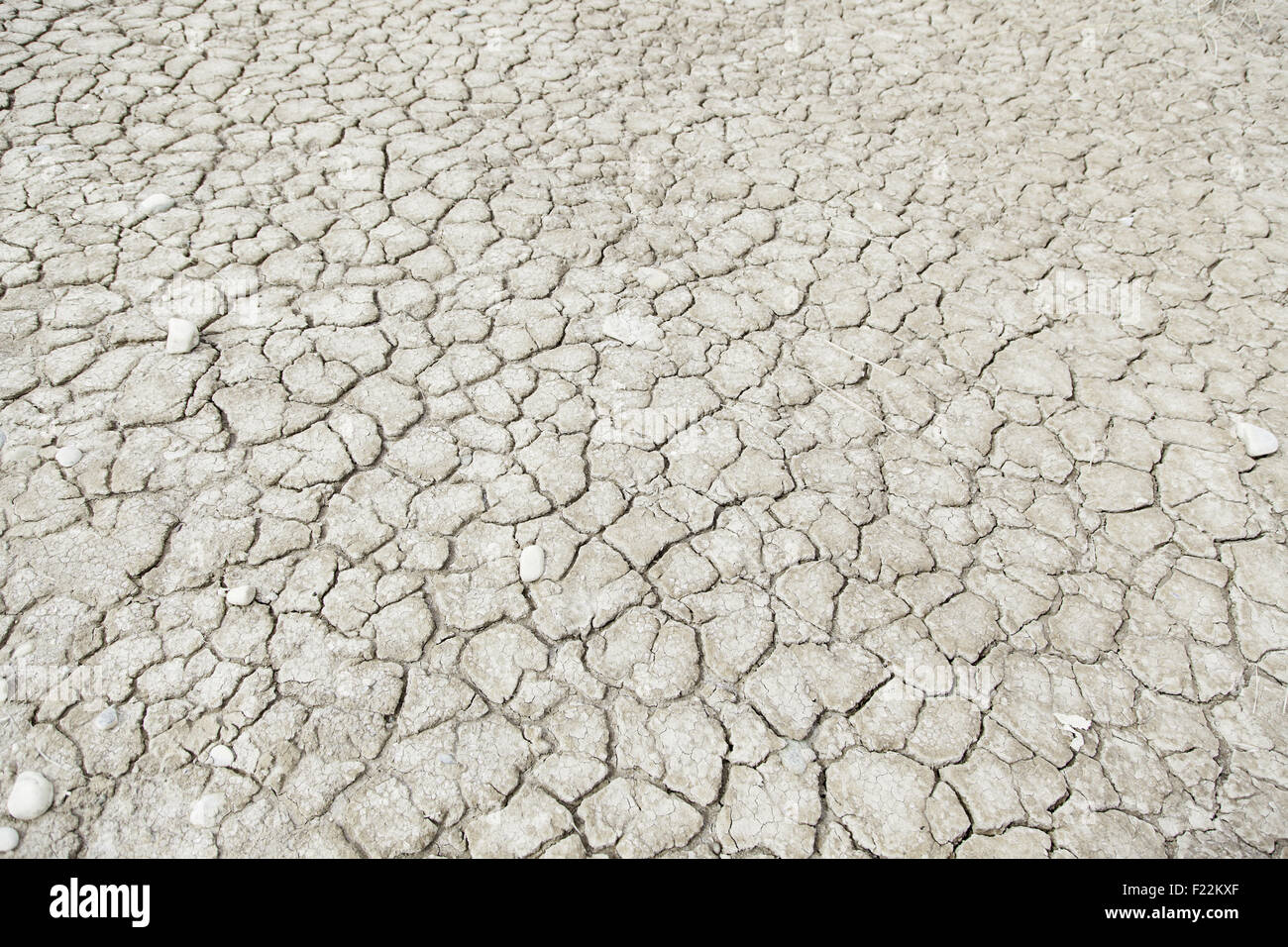Dry earth ecological disaster, detail of climate change, drought and ...