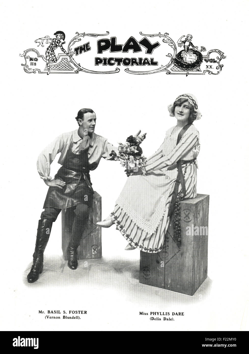 The Play Pictorial Phyllis Dare Stock Photo - Alamy