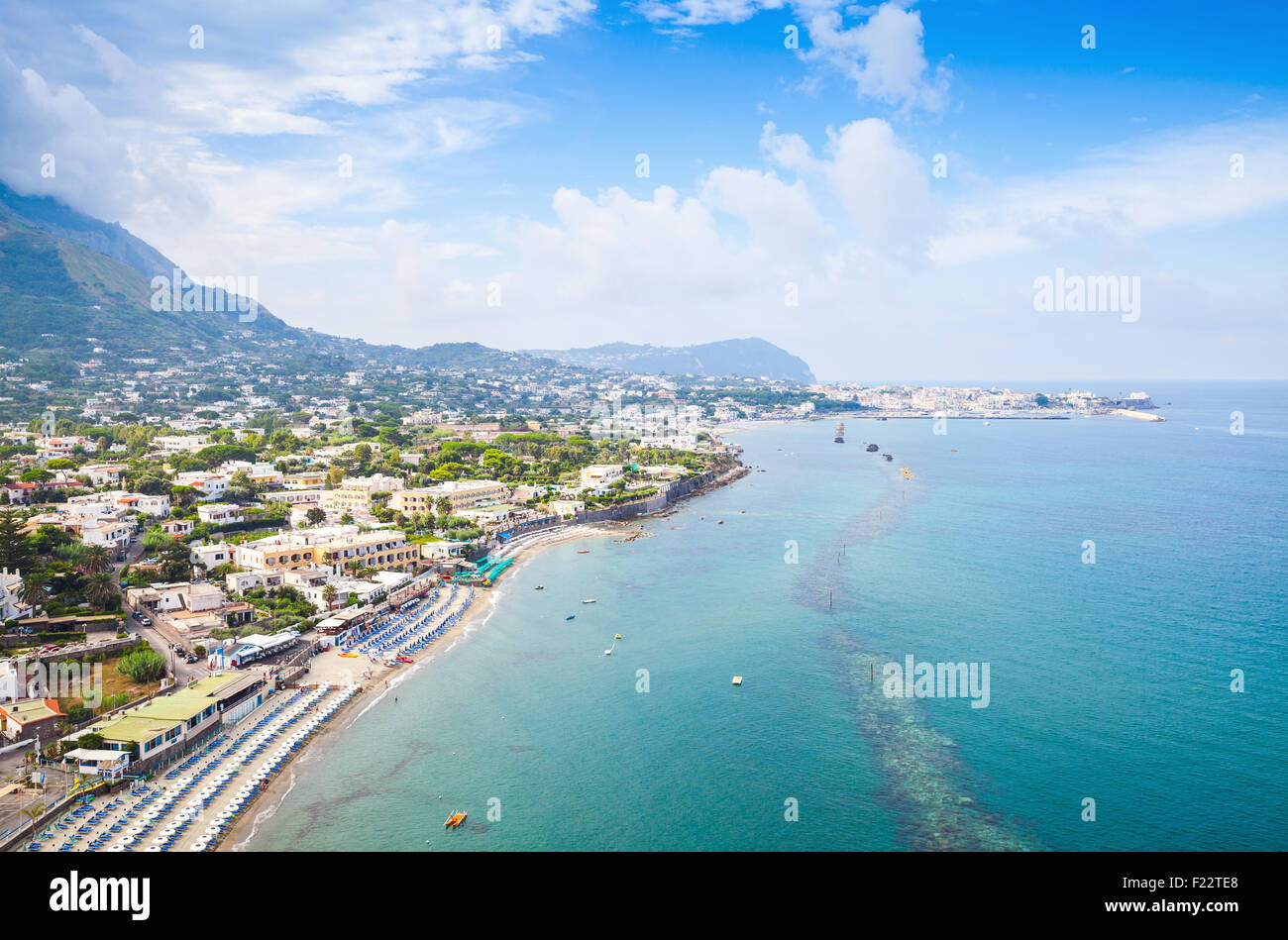 Forio ischia beach hi-res stock photography and images - Alamy