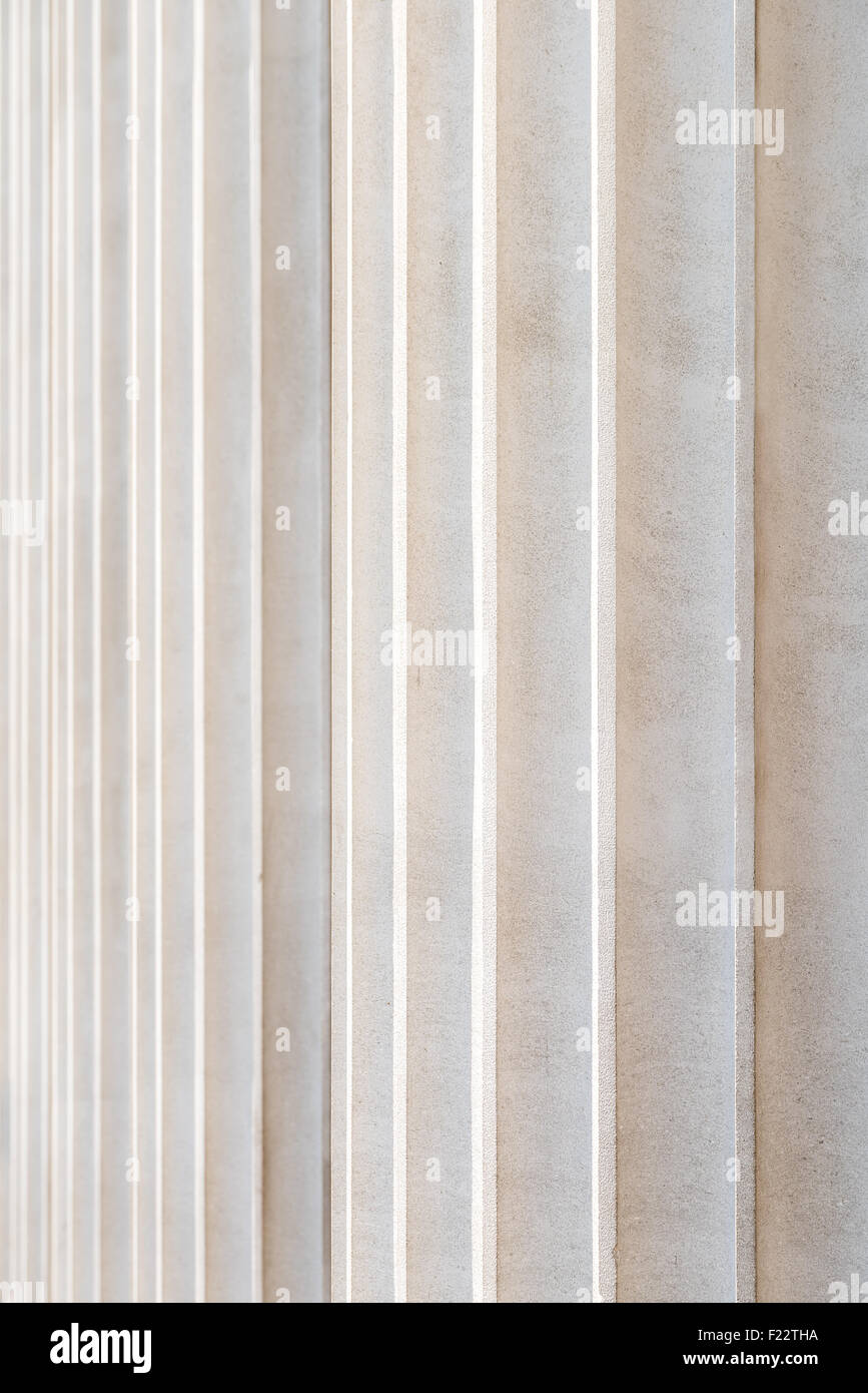 Composite Greek Style Columns Row Stock Photo - Alamy