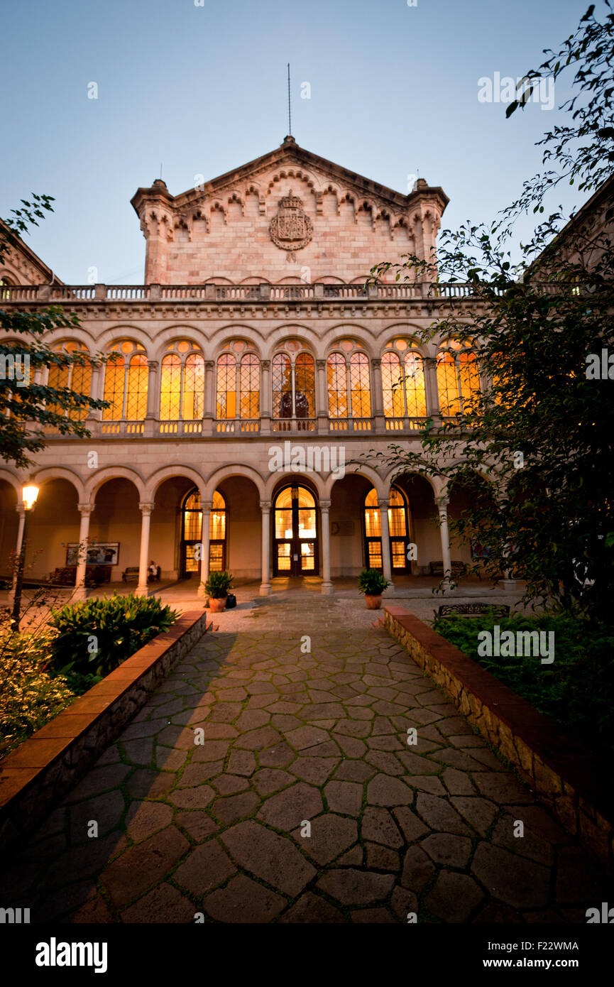 University of Barcelona Stock Photo - Alamy