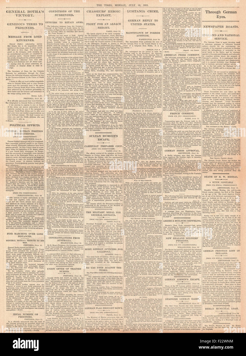 German Surrender Newspaper High Resolution Stock Photography and Images ...