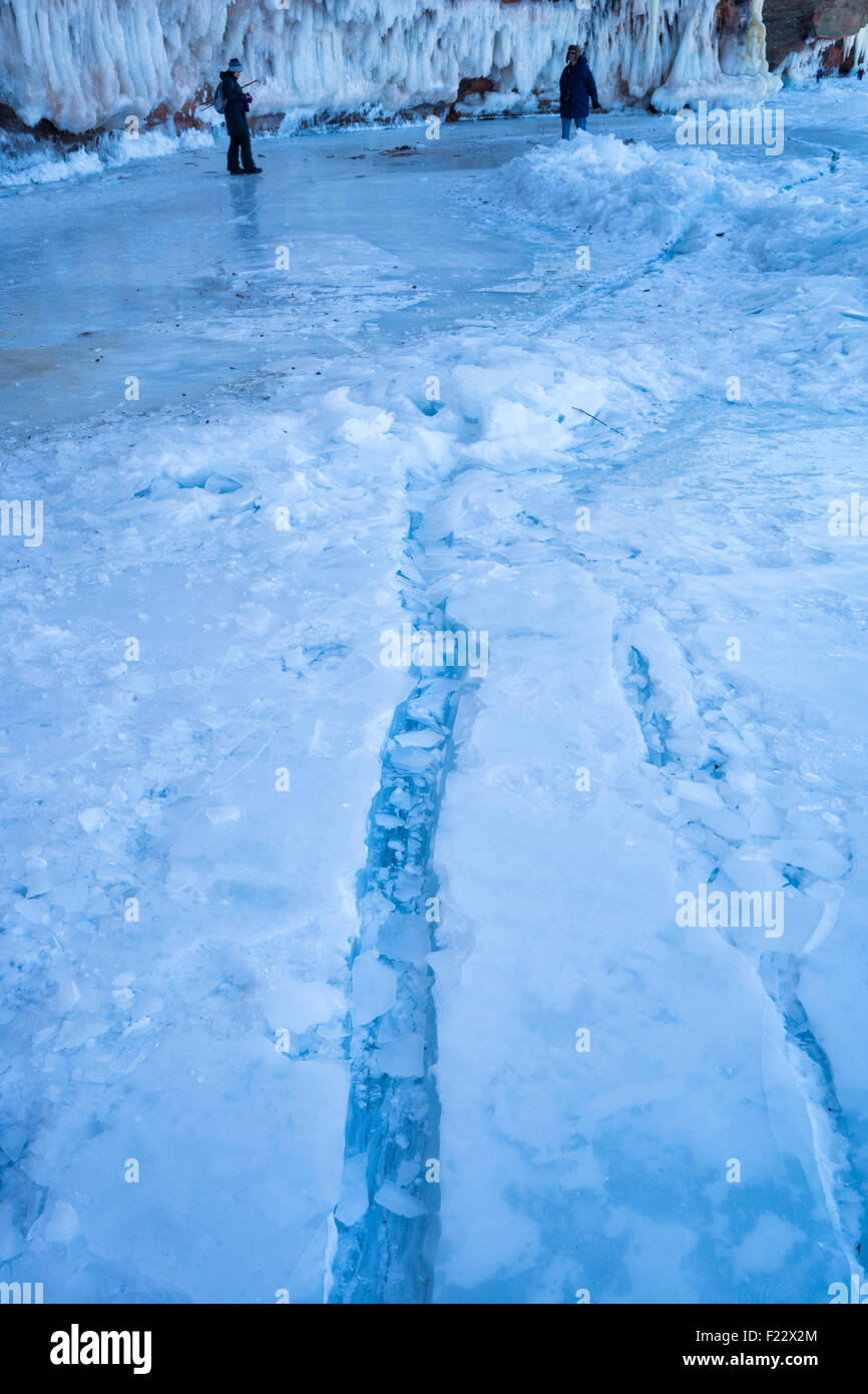 Apostle Islands Ice Caves Stock Photos & Apostle Islands Ice Caves ...