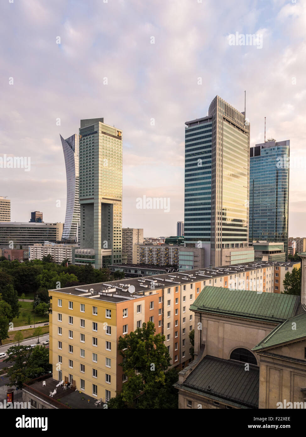 Modern architecture in warsaw hi-res stock photography and images - Alamy