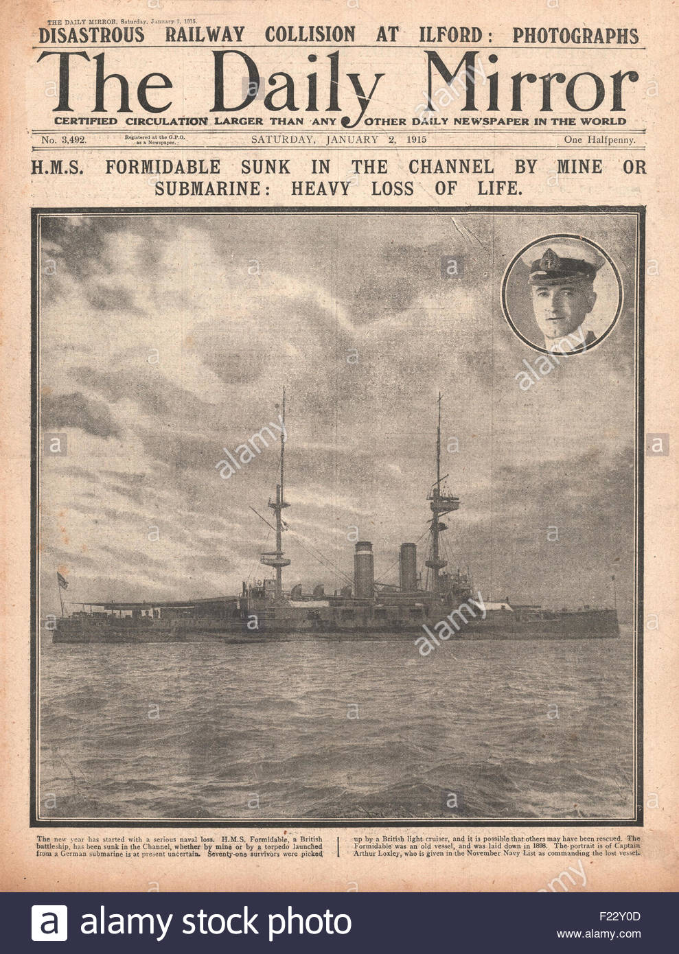 Sinking Of Royal George Stock Photos & Sinking Of Royal George Stock ...