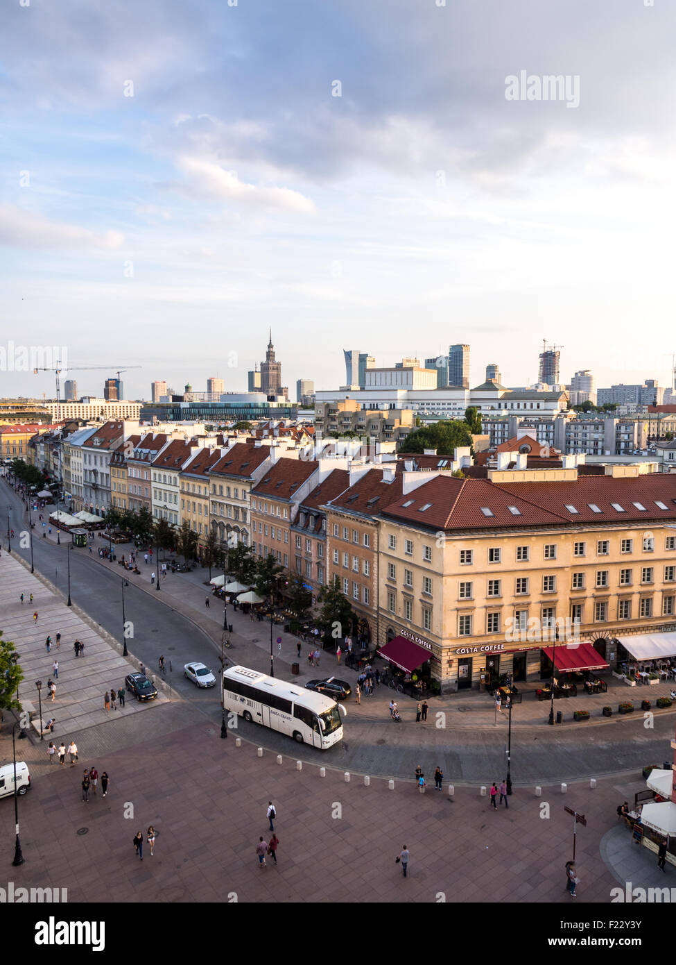 Downtown in warsaw hi-res stock photography and images - Alamy