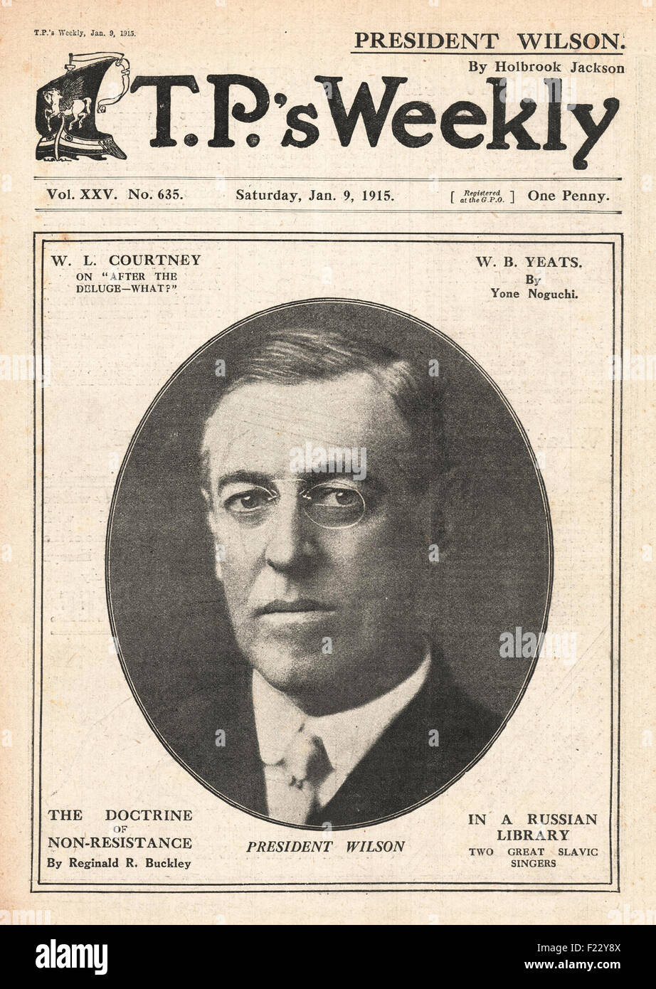 Woodrow wilson hi-res stock photography and images - Alamy