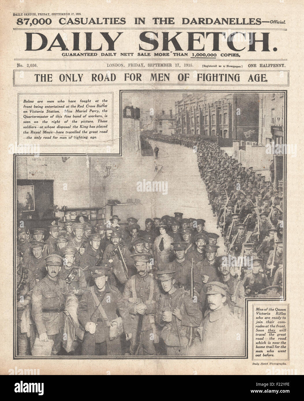 The queen victoria rifles hi-res stock photography and images - Alamy