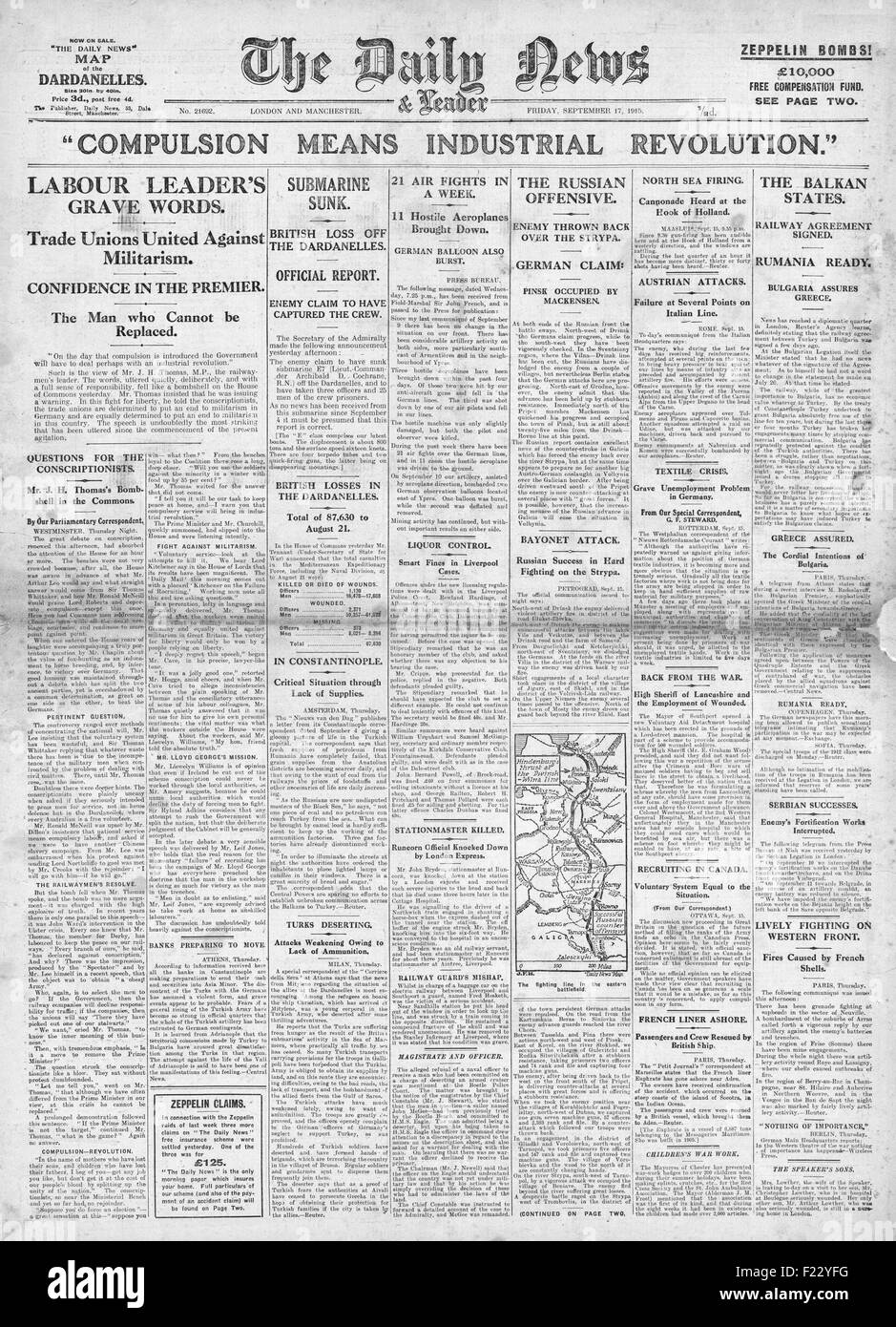 Conscription first world war Black and White Stock Photos & Images - Alamy