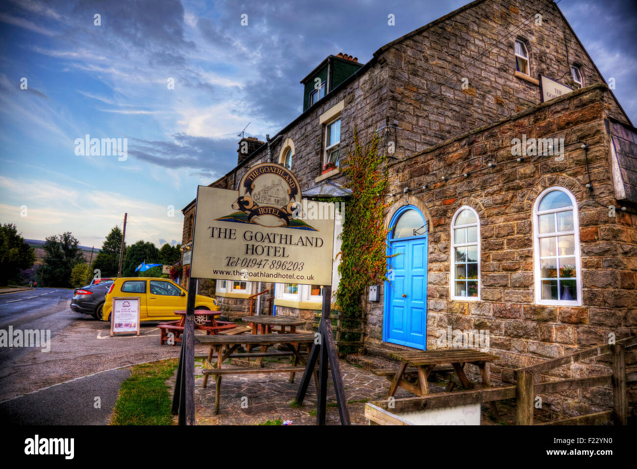 Uk England Yorkshire Goathland Heartbeat High Resolution Stock ...