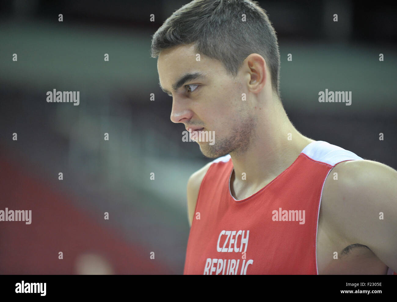 Riga, Latvia. 10th Sep, 2015. Czech Republic National Basketball team ...