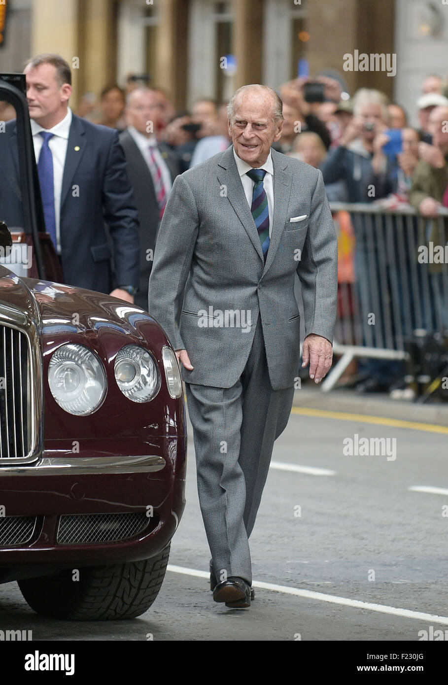 Prince Philip, Duke of Edinburgh, Earl of Merioneth and Baron Greenwich ...