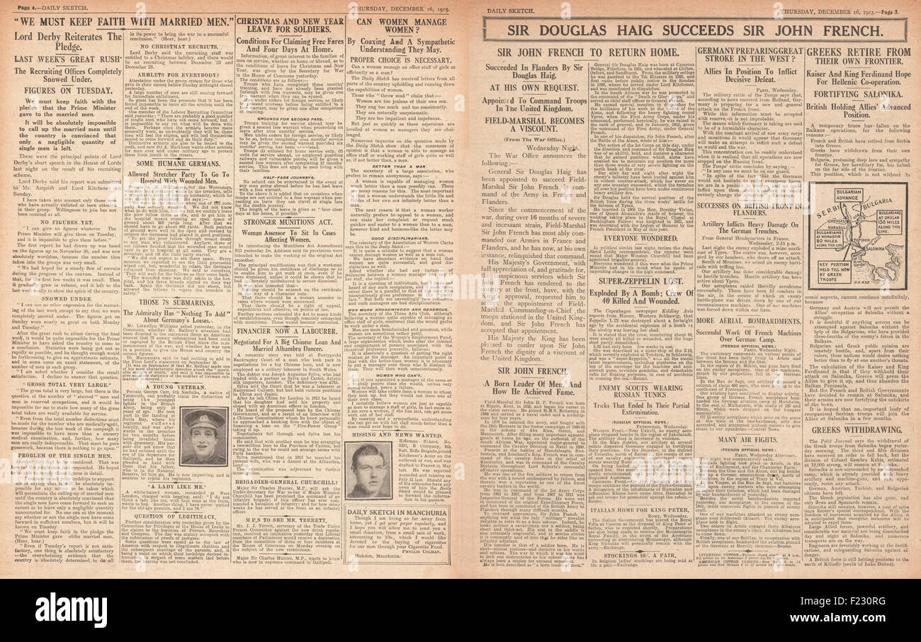 Lord haig hi-res stock photography and images - Alamy