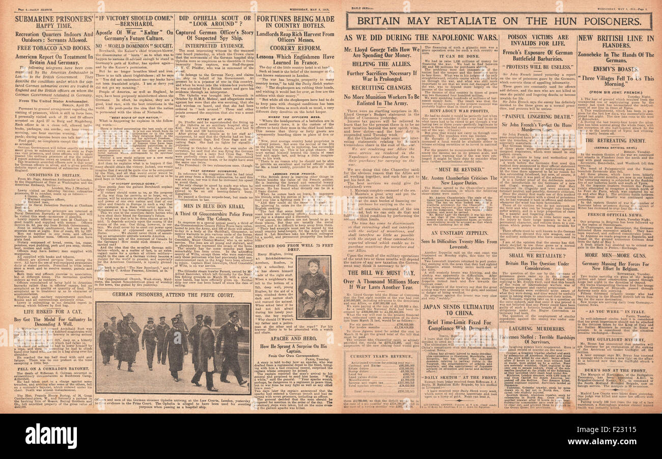 Poison gas world war one hi-res stock photography and images - Alamy