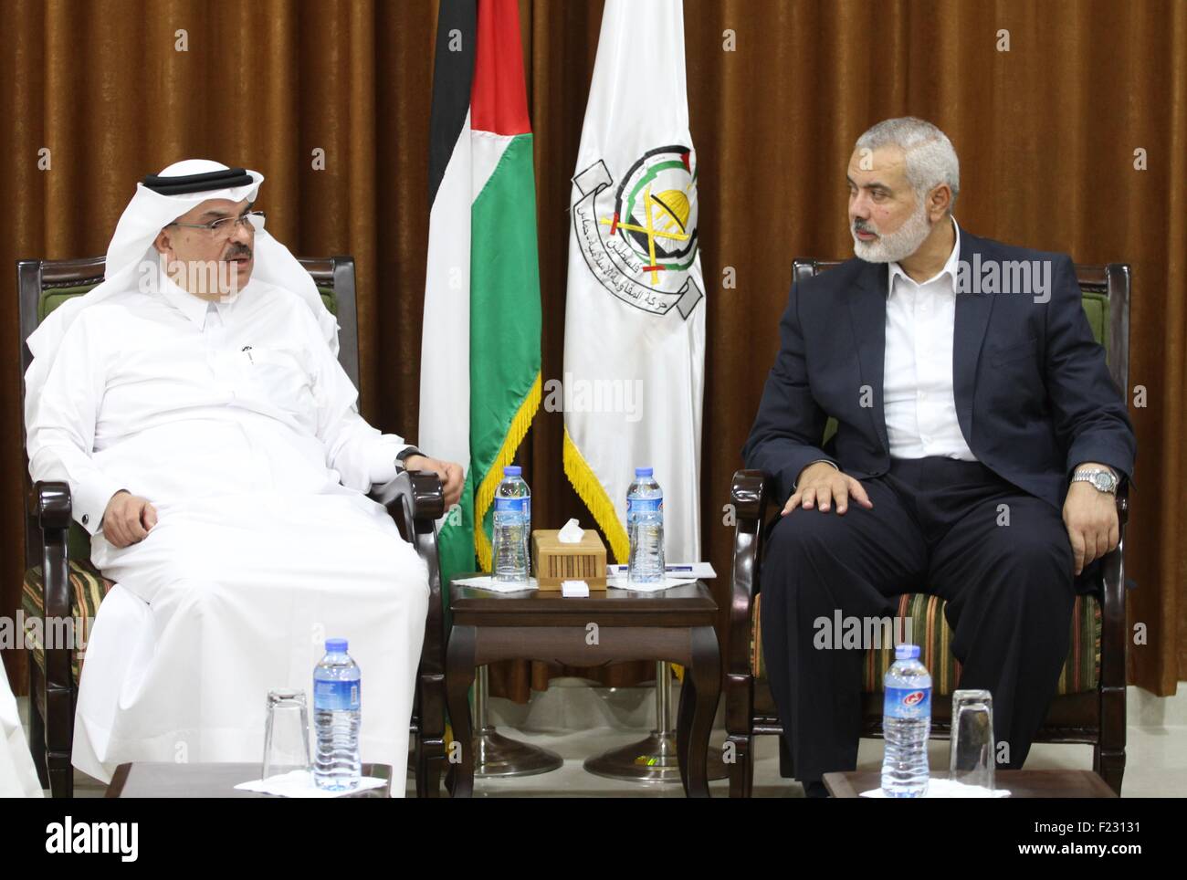 Gaza City, Gaza Strip, Palestinian Territory. 10th Sep, 2015. Senior ...