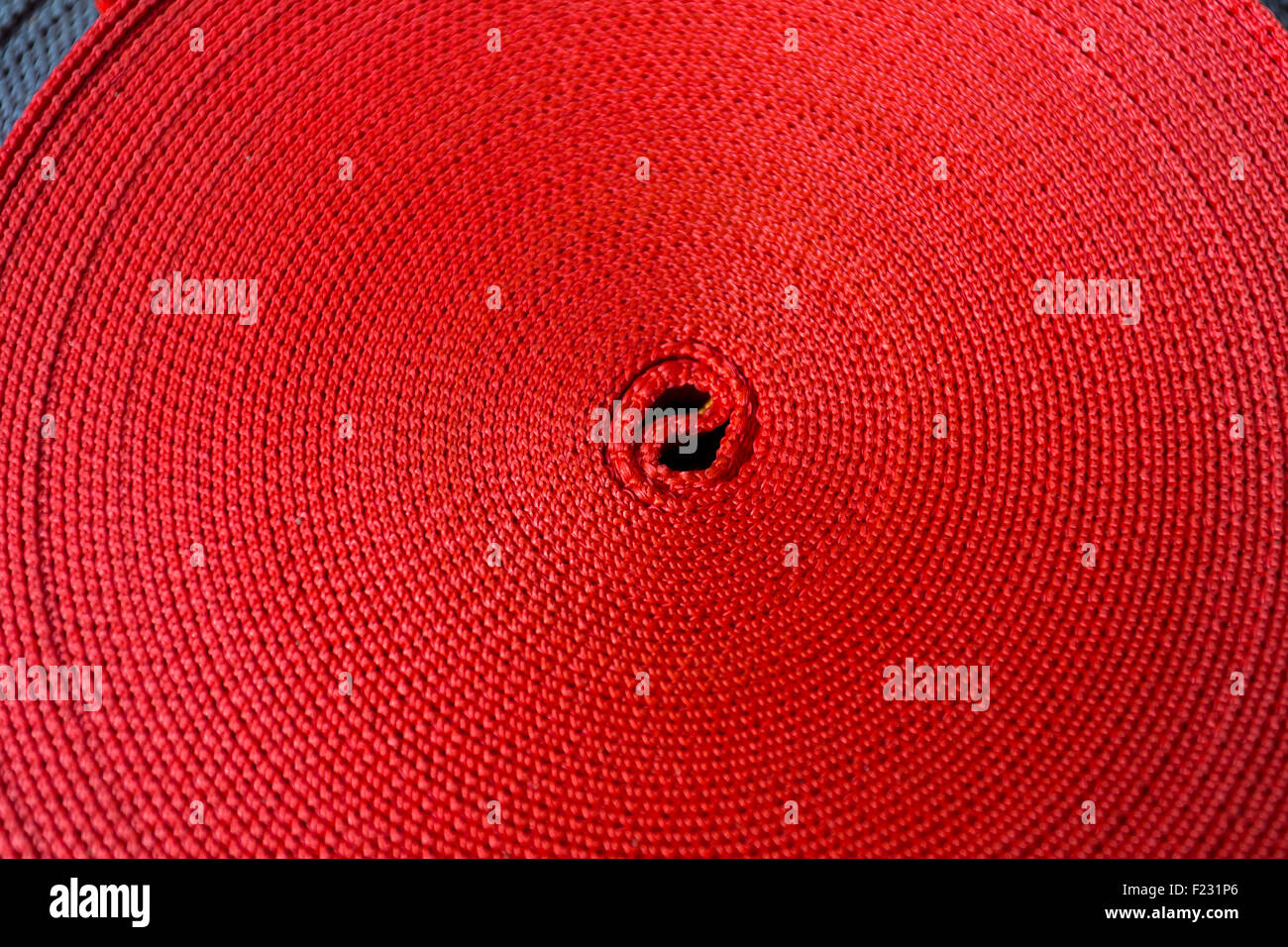 Red Straps Roll Stock Photo - Alamy