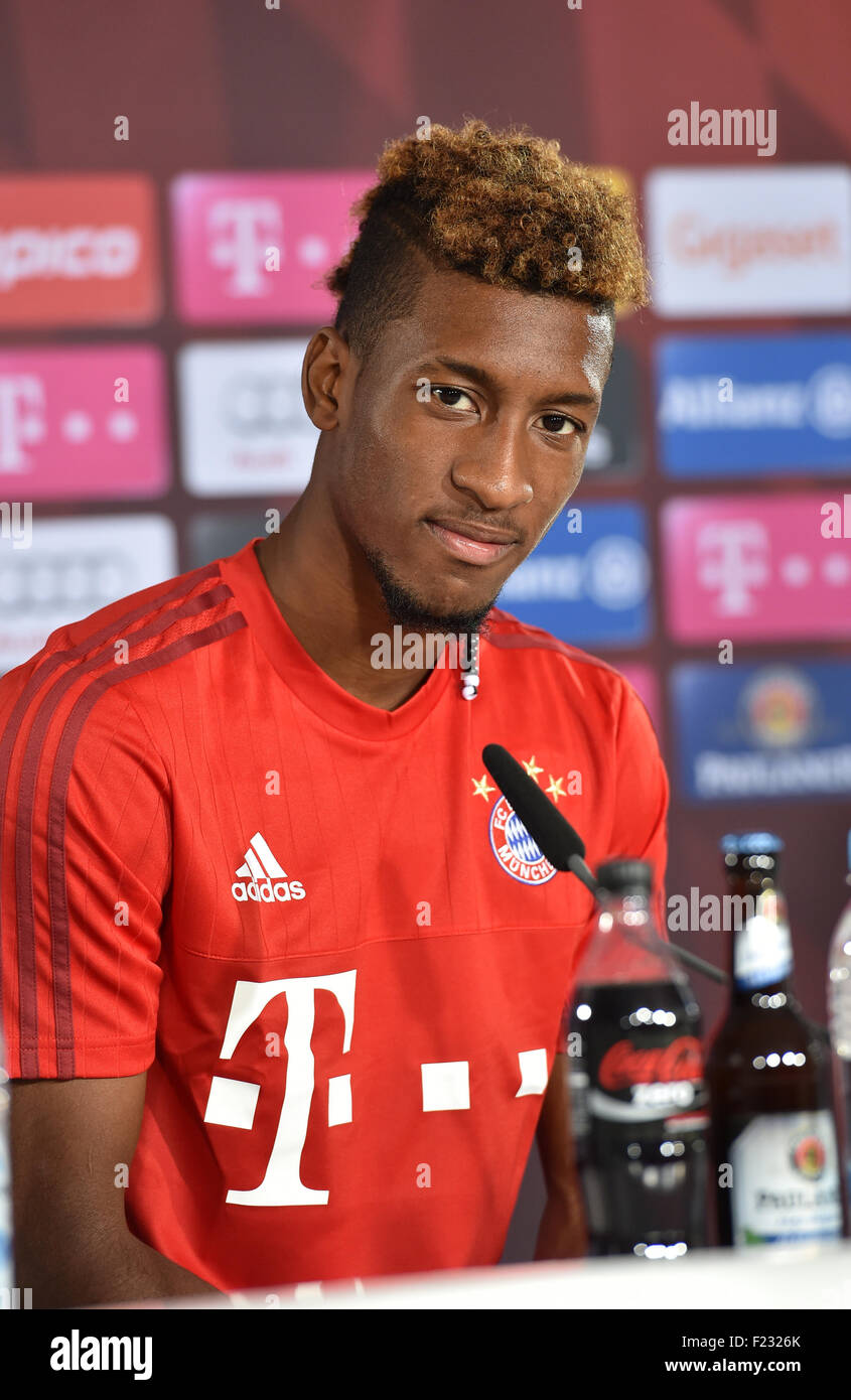 Munich, Germany. 10th Sep, 2015. HANDOUT - Bayern Munich's new signing ...