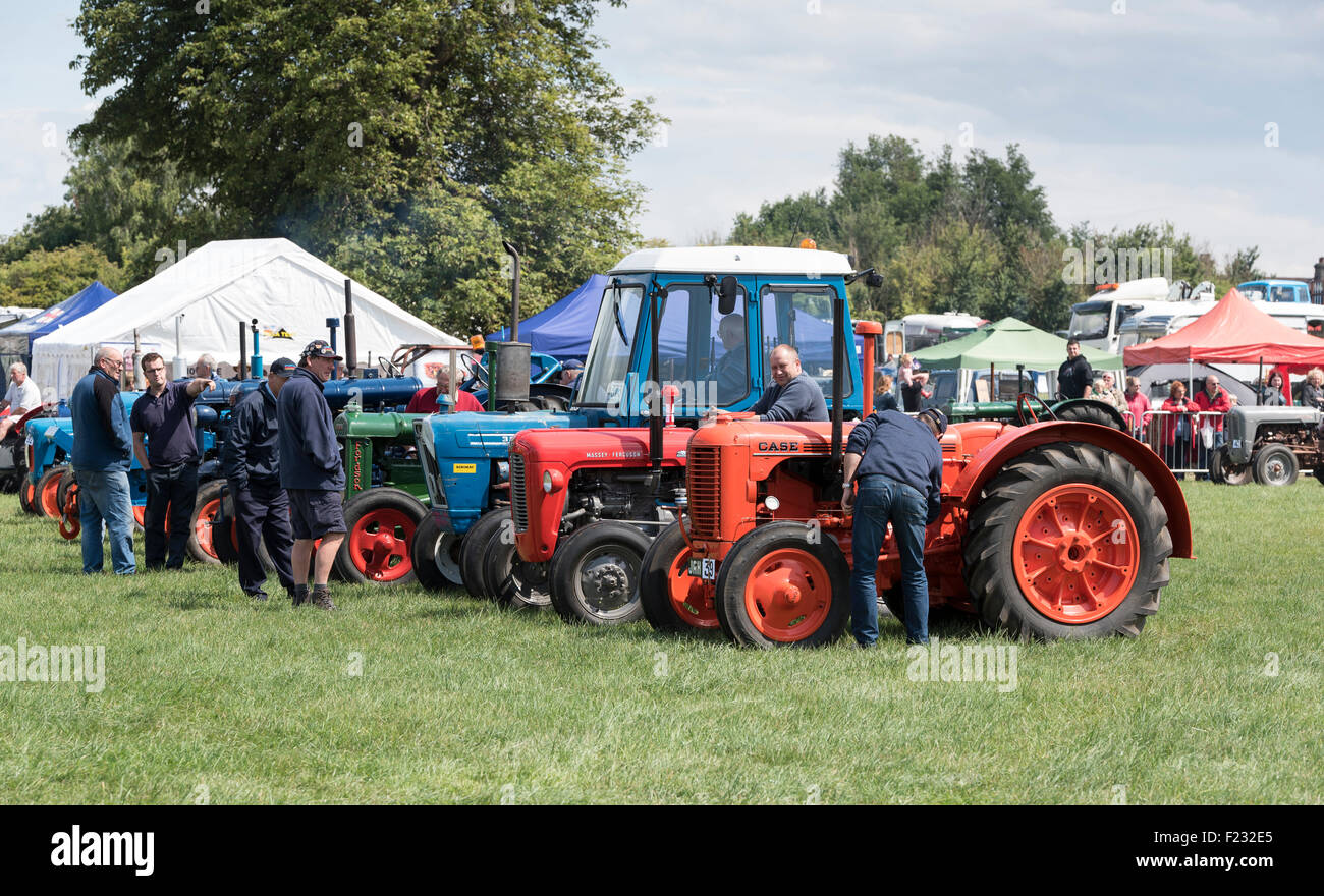Old tractors on show at Steam rally and Country fair Stow cum Quy ...