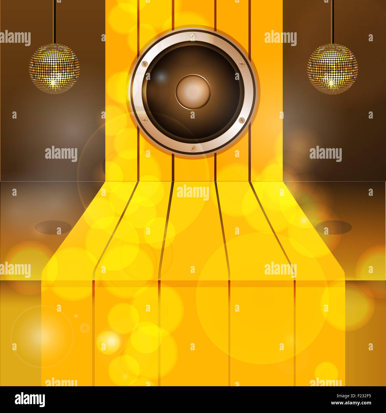 Golden speaker hi-res stock photography and images - Alamy